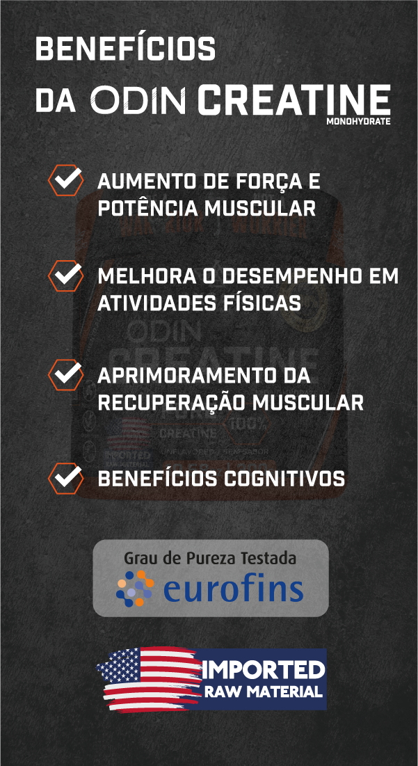 Odin Creatine, Creatina Pura 300g – Axgard Suplementos